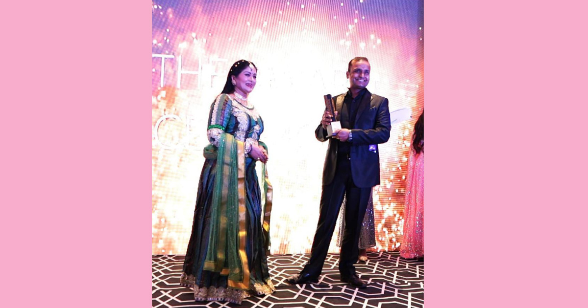 Chef Amar Ronald Xavier won unique Indian Personality Award 2023 ...