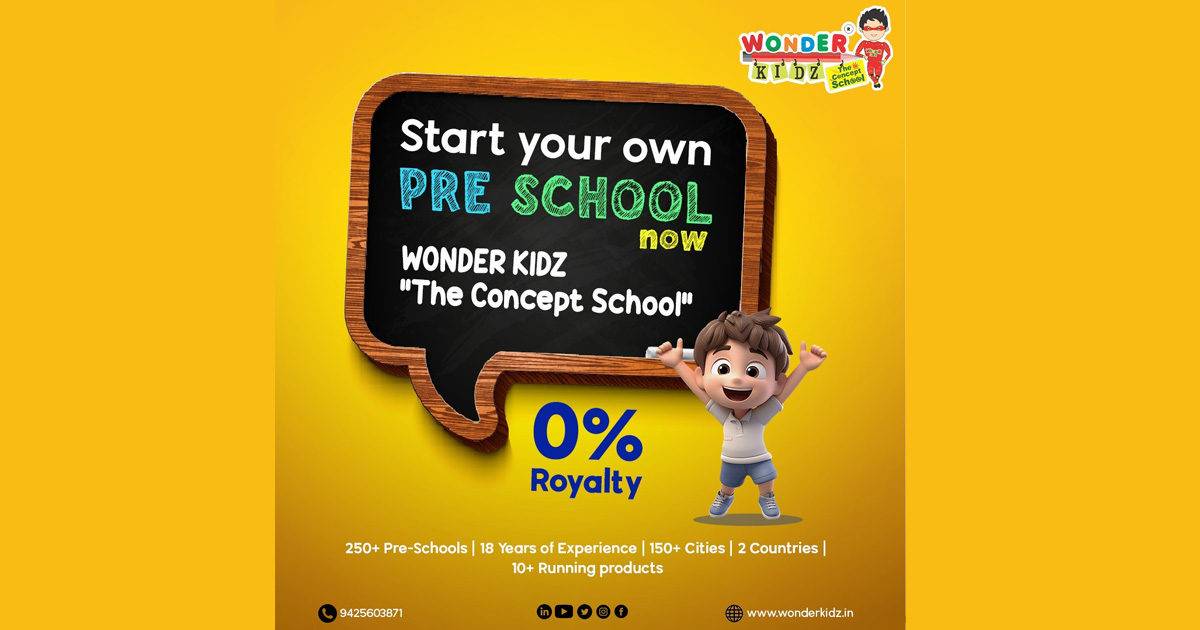Best preschool franchise in India – WONDER KIDZ “The Concept School ...